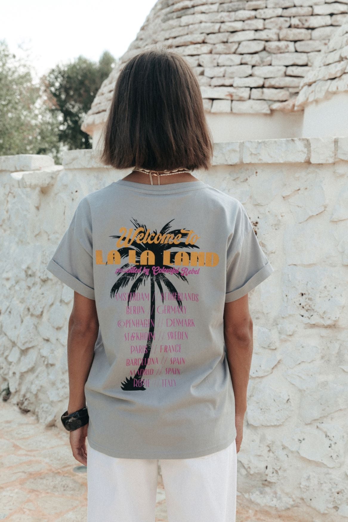 Lala Land T-Shirt | Light grey